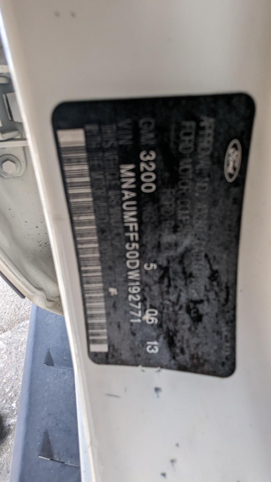 Heater Fan Motor Ranger Ford 2013