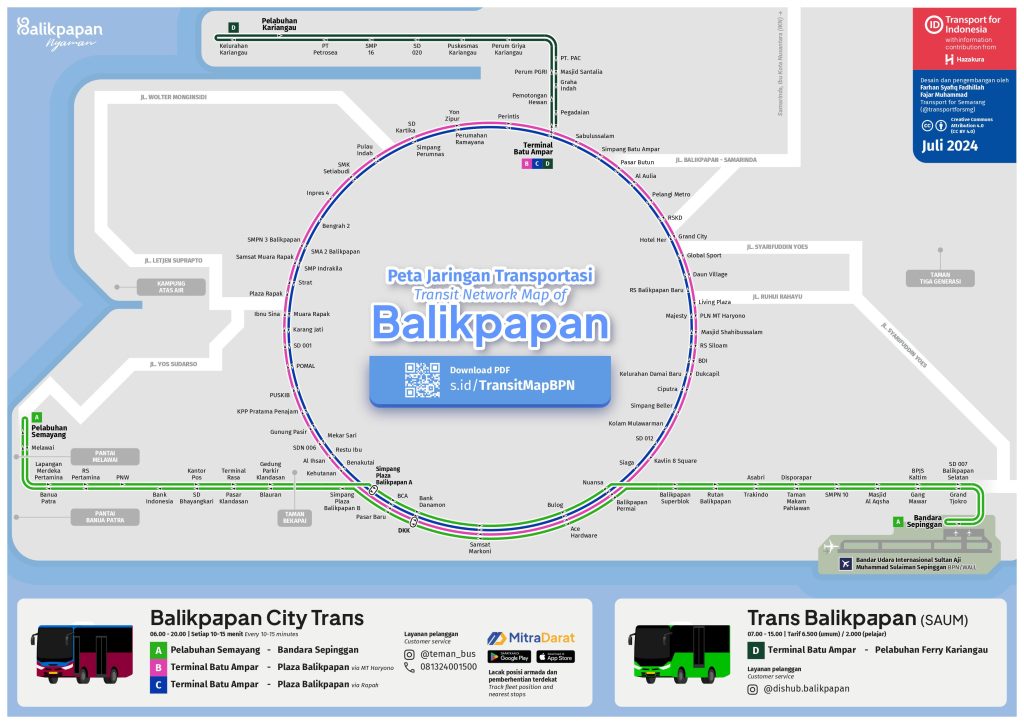 Balikpapan City Trans: Rute, Jadwal, Jam Operasional, hingga Harga Tiketnya