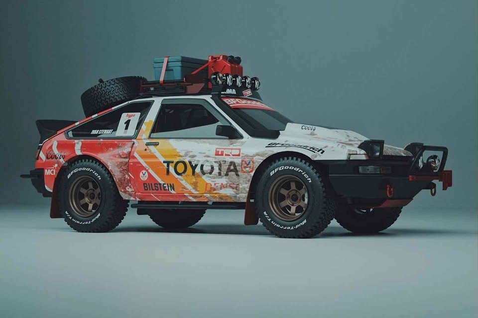 Designer Stevo Menghasilkan Rekaan AE86 Versi Off-Road