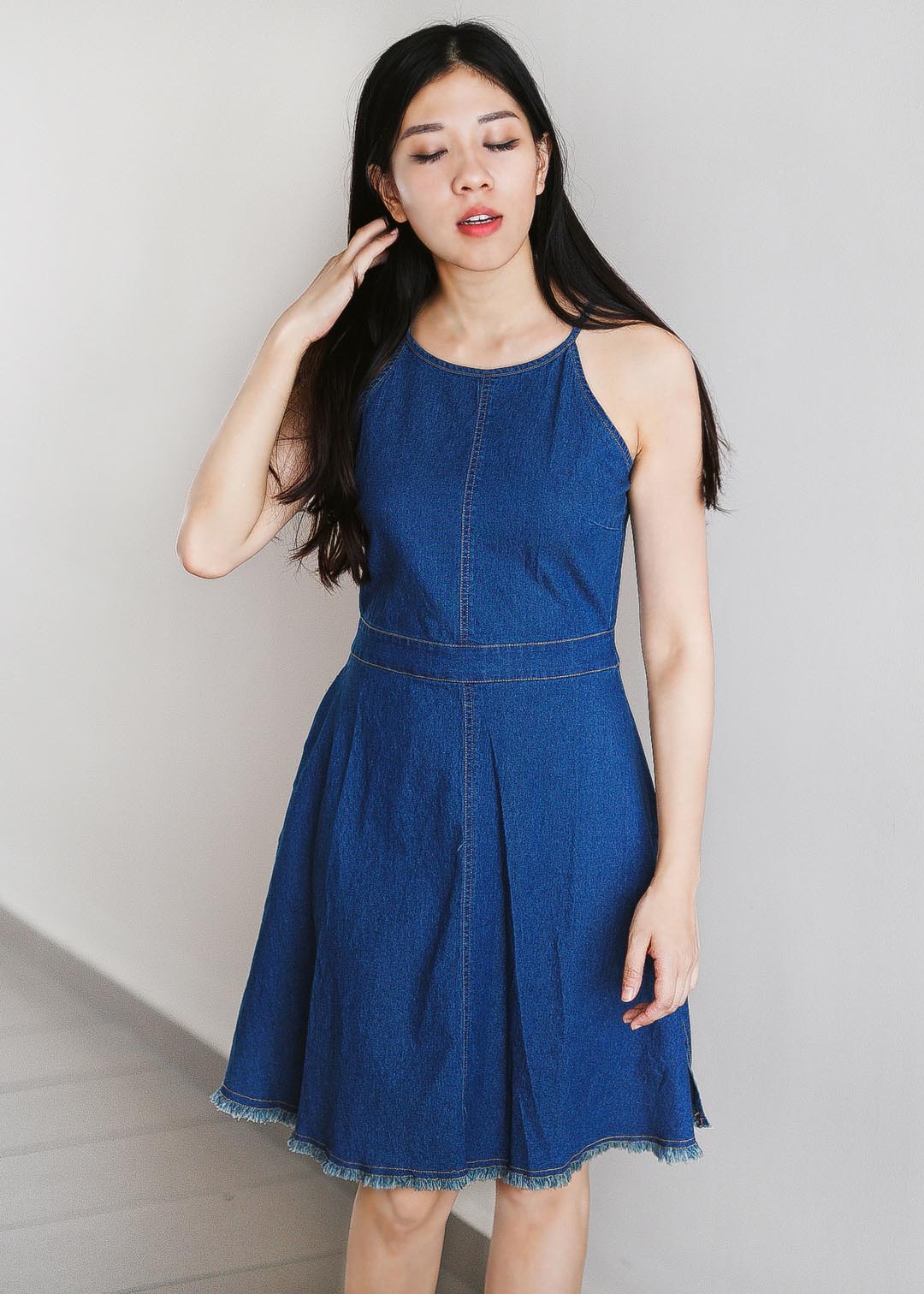 Denim Circle Dress • DREAMSCAPED