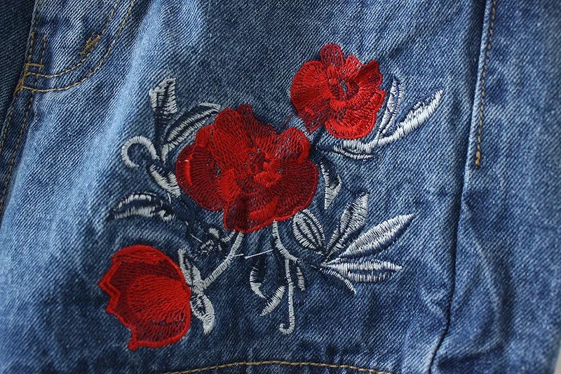 All About Embroidered Rose Shorts • Dreamscape