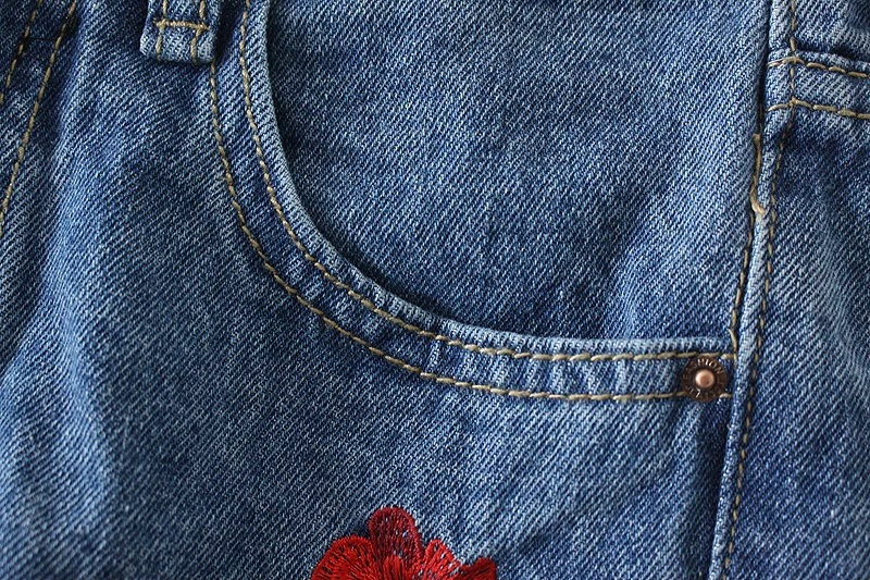 All About Embroidered Rose Shorts • Dreamscape
