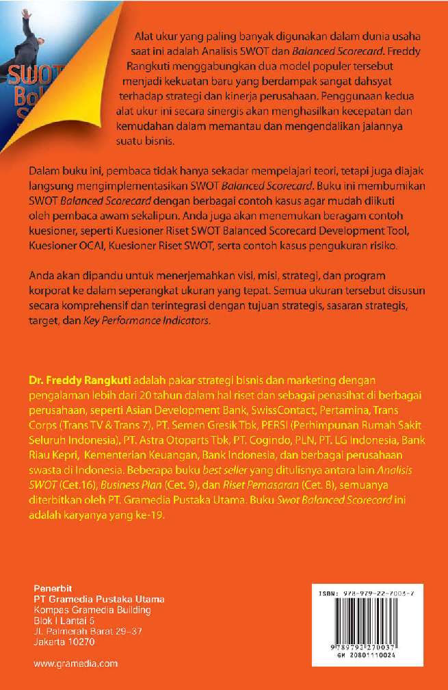 SWOT – BALANCED SCORECARD Book by Freddy Rangkuti - Gramedia Digital