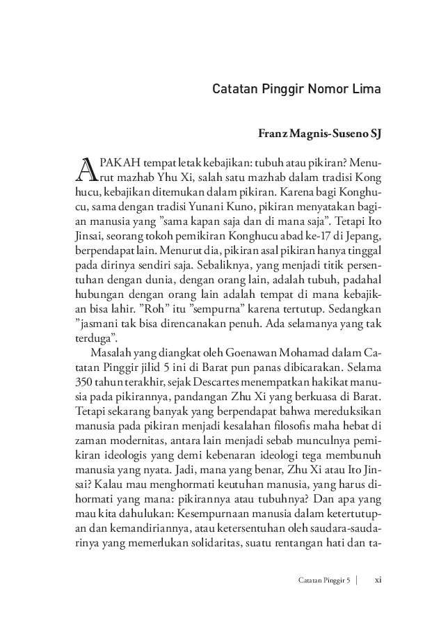 CATATAN PINGGIR GOENAWAN MOHAMAD EPUB CATATAN PINGGIR GOENAWAN MOHAMAD EPUB