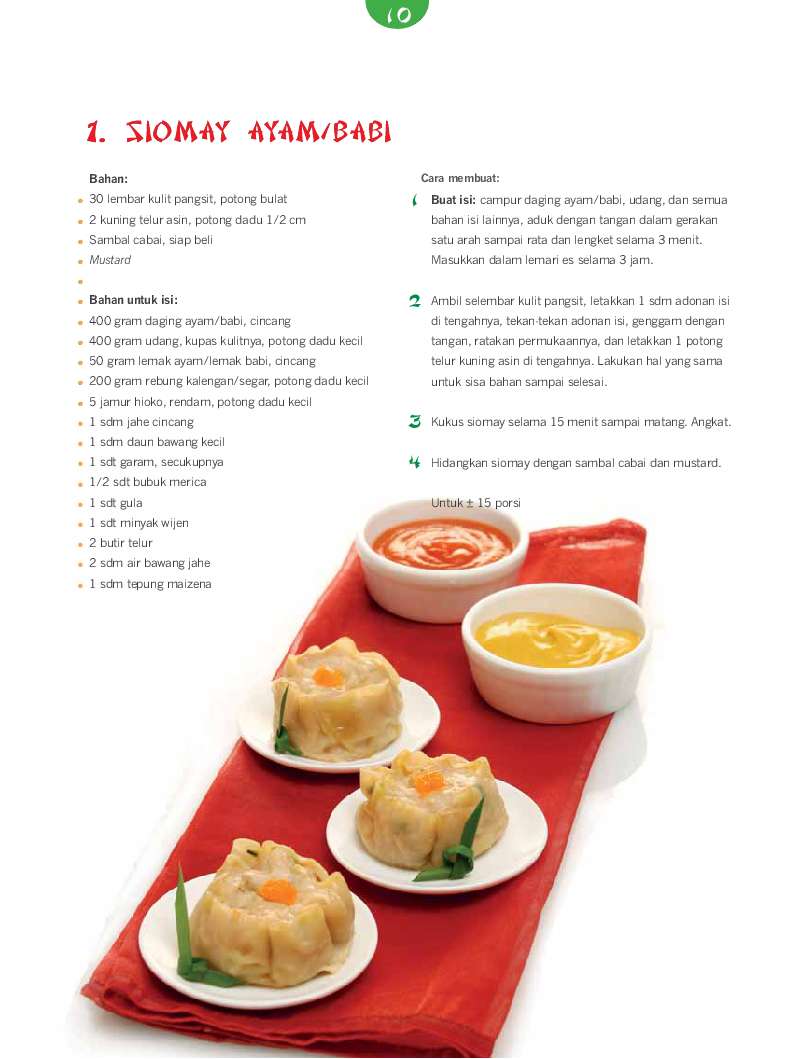 Jual Buku 100 Resep Dim Sum Populer Untuk Usaha Boga oleh Mary Winata ...