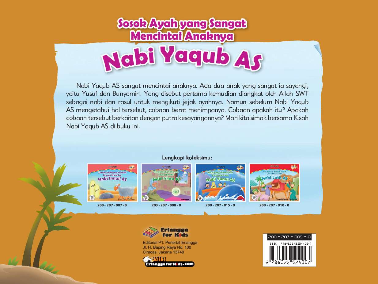 Jual Buku Nabi Yaqub AS: Sosok Ayah Yang Sangat Mencintai Anaknya oleh ...