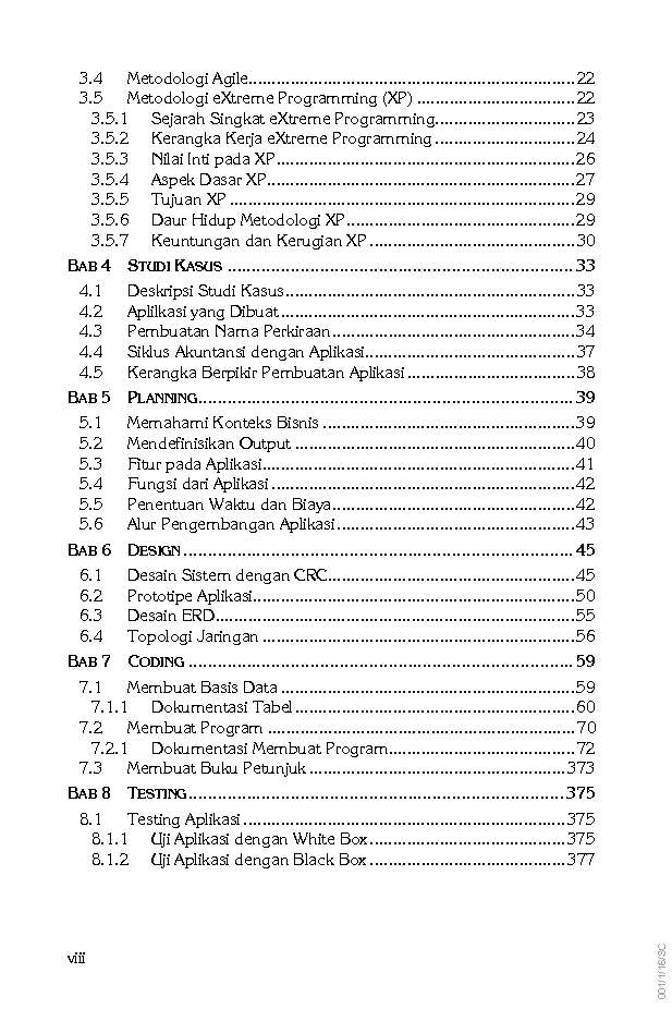 Jual Buku Merancang Applikasi Dengan Metodologi Extreme Programming ...