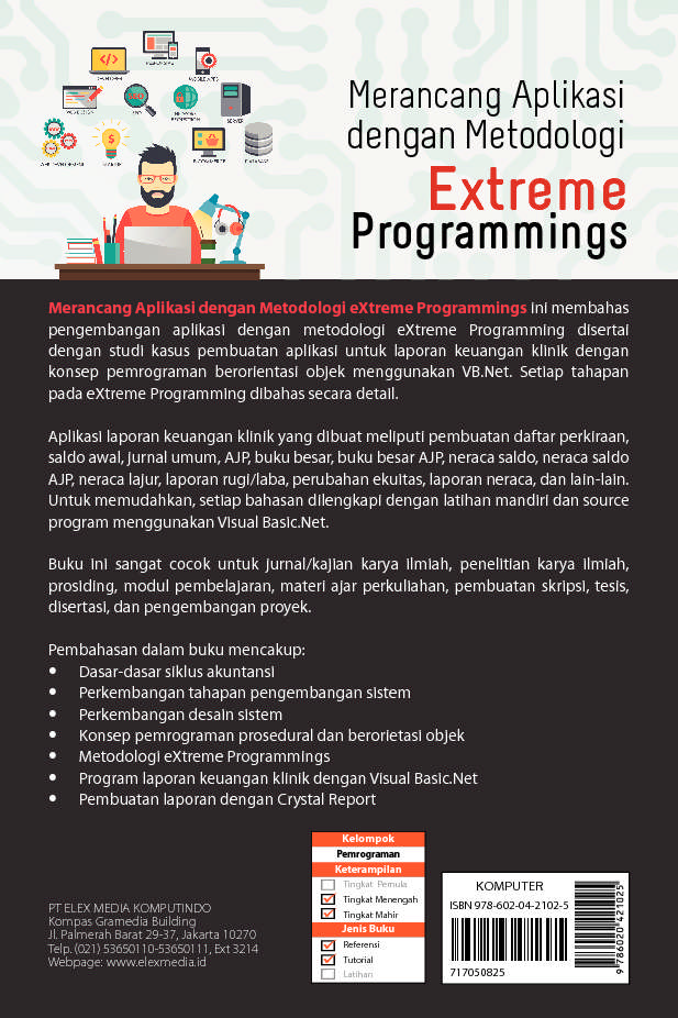 Jual Buku Merancang Applikasi Dengan Metodologi Extreme Programming ...