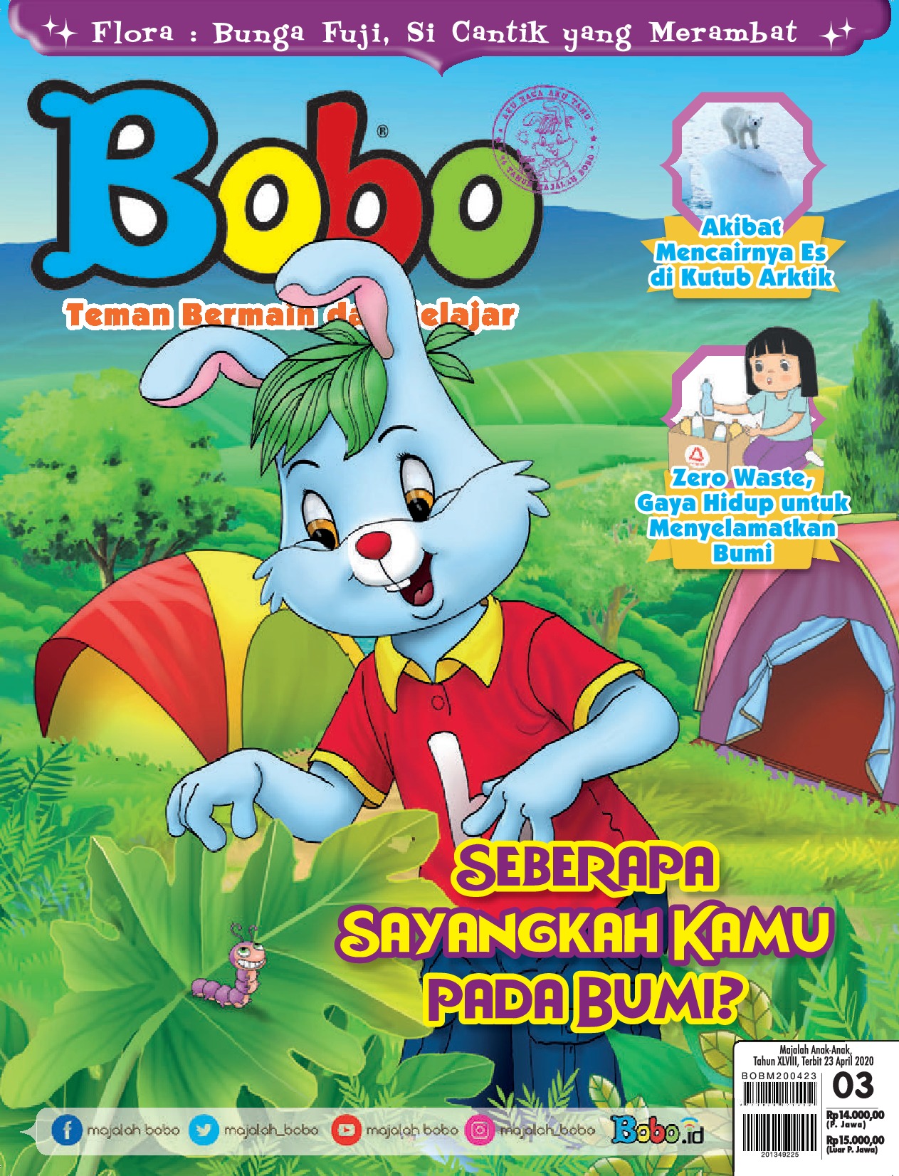 Jual Majalah Bobo ED 03 April 2020 - Gramedia Digital Indonesia