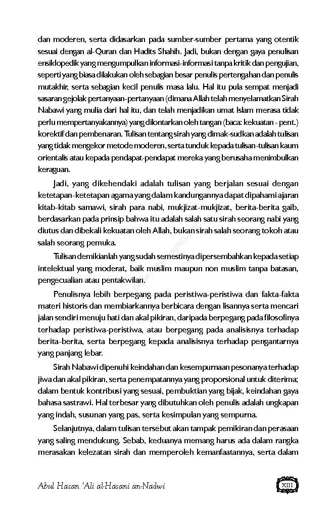 Syekh Abul Hasan Ali Al Hasani An Nadwi