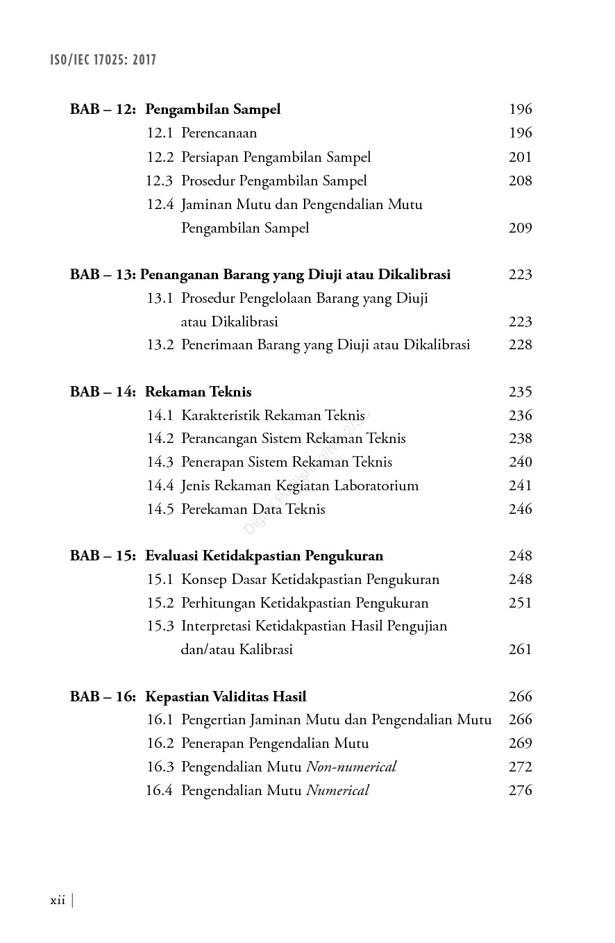 Jual Buku Persyaratan Umum Kompetensi Laboratorium Pengujian & Laboratorium Kalibrasi ISO/IEC ...