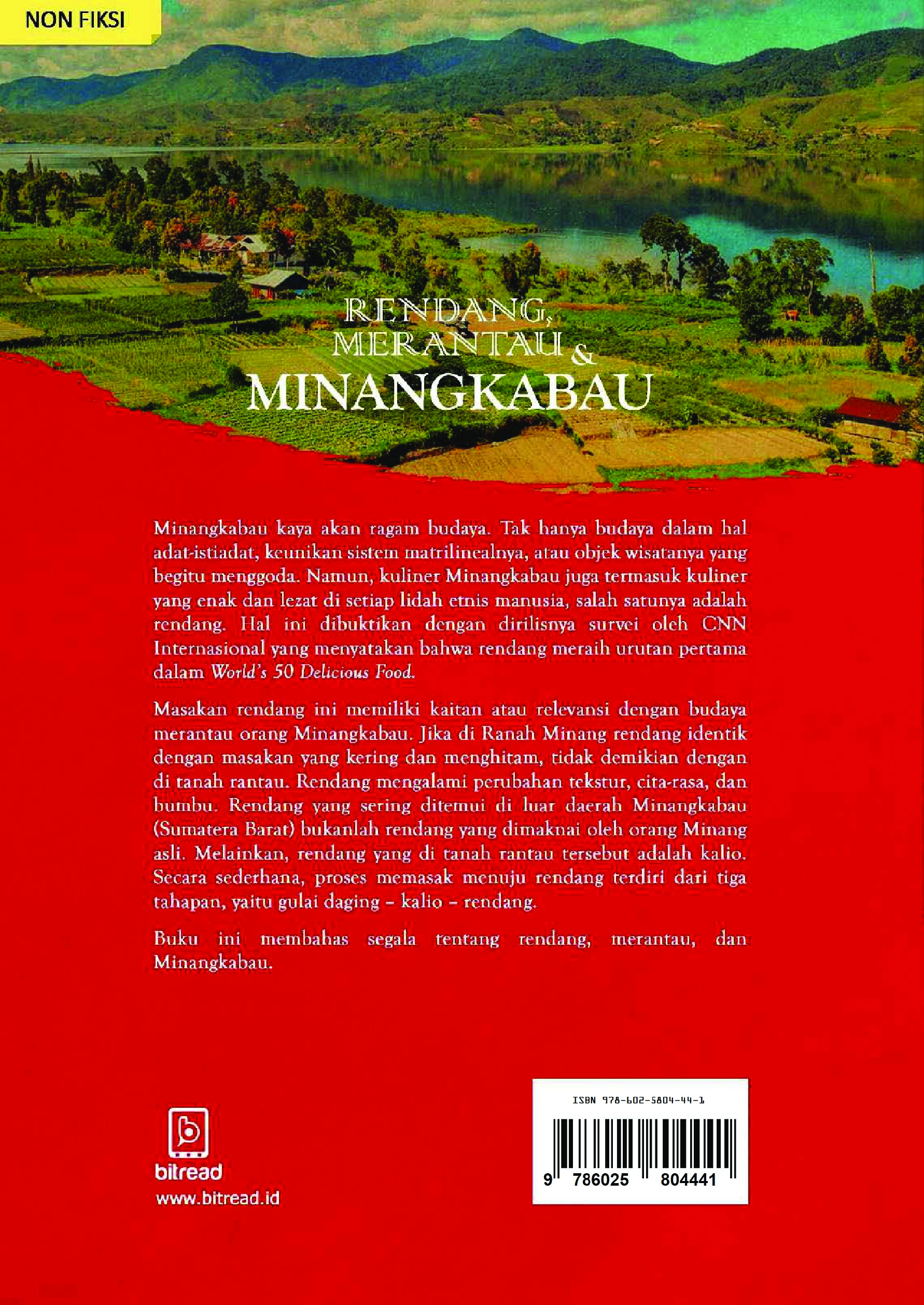 Jual Buku Rendang, Merantau, Dan Minangkabau: Relevansi Masakan Rendang ...