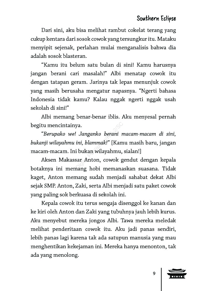 Jual Buku Southern Eclipse (New Edition) Karya Asabell Audida | Toko ...