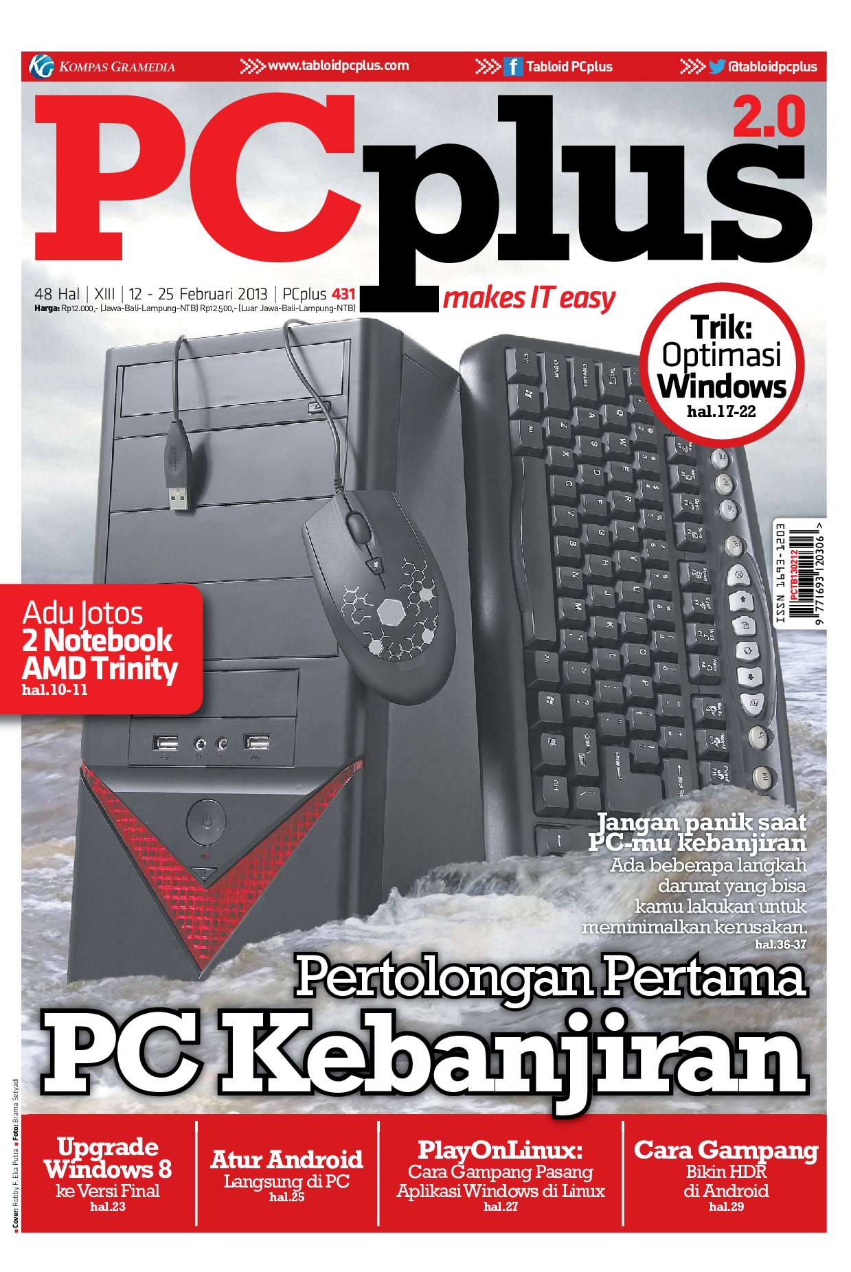 Jual Majalah PC Plus ED 431 2013 - Gramedia Digital Indonesia