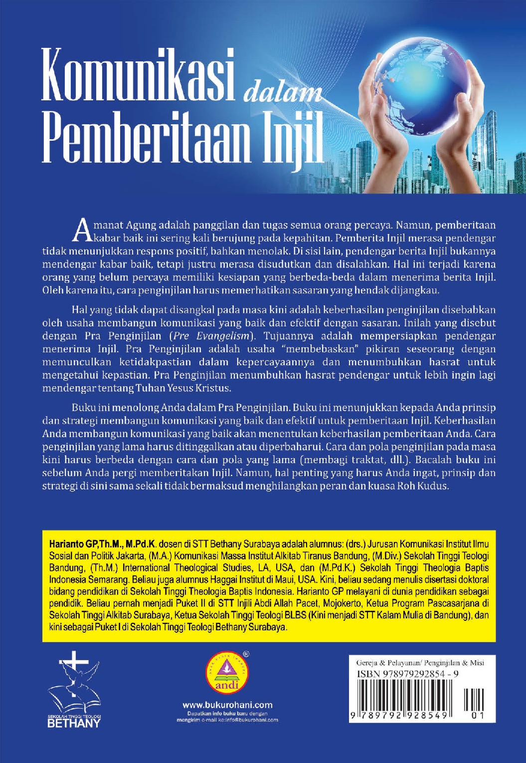 Jual Buku Komunikasi Dalam Pemberitaan Injil, Membangun Dan ...