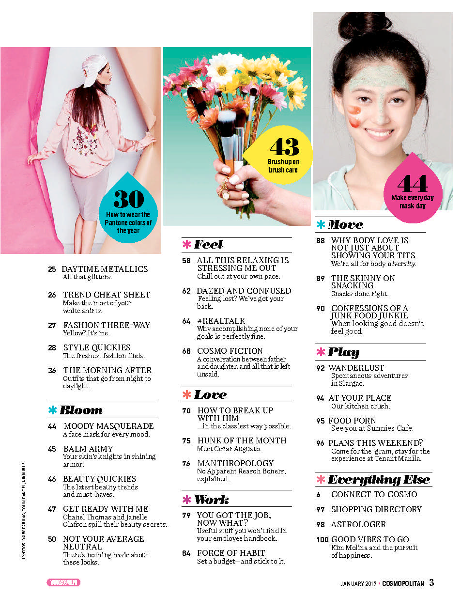 Cosmopolitan Philippines Magazine January 2017 - Gramedia Digital