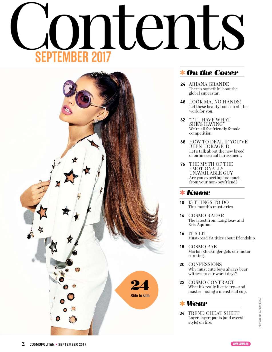 Cosmopolitan Philippines Magazine September 2017 - Gramedia Digital