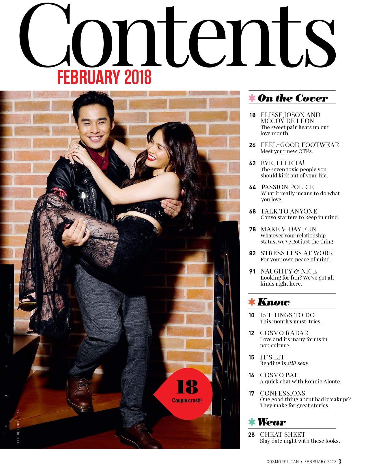 Cosmopolitan Philippines Magazine February 2018 - Gramedia Digital