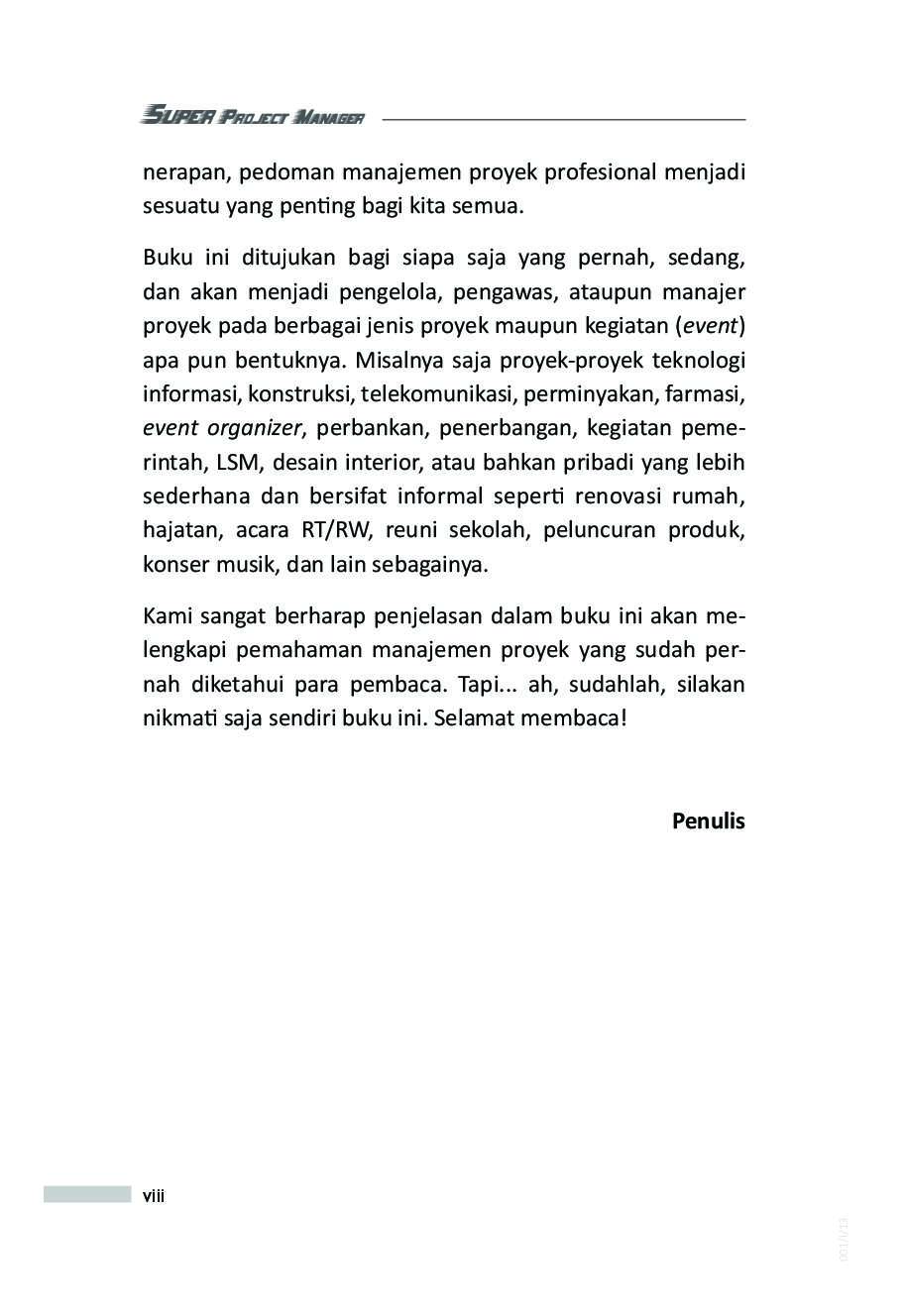 Super Project Manager - Tip & Trik Memahami PMBOK Guide 5th Edition ... Super Project Manager - Tip & Trik Memahami PMBOK Guide 5th Edition ...