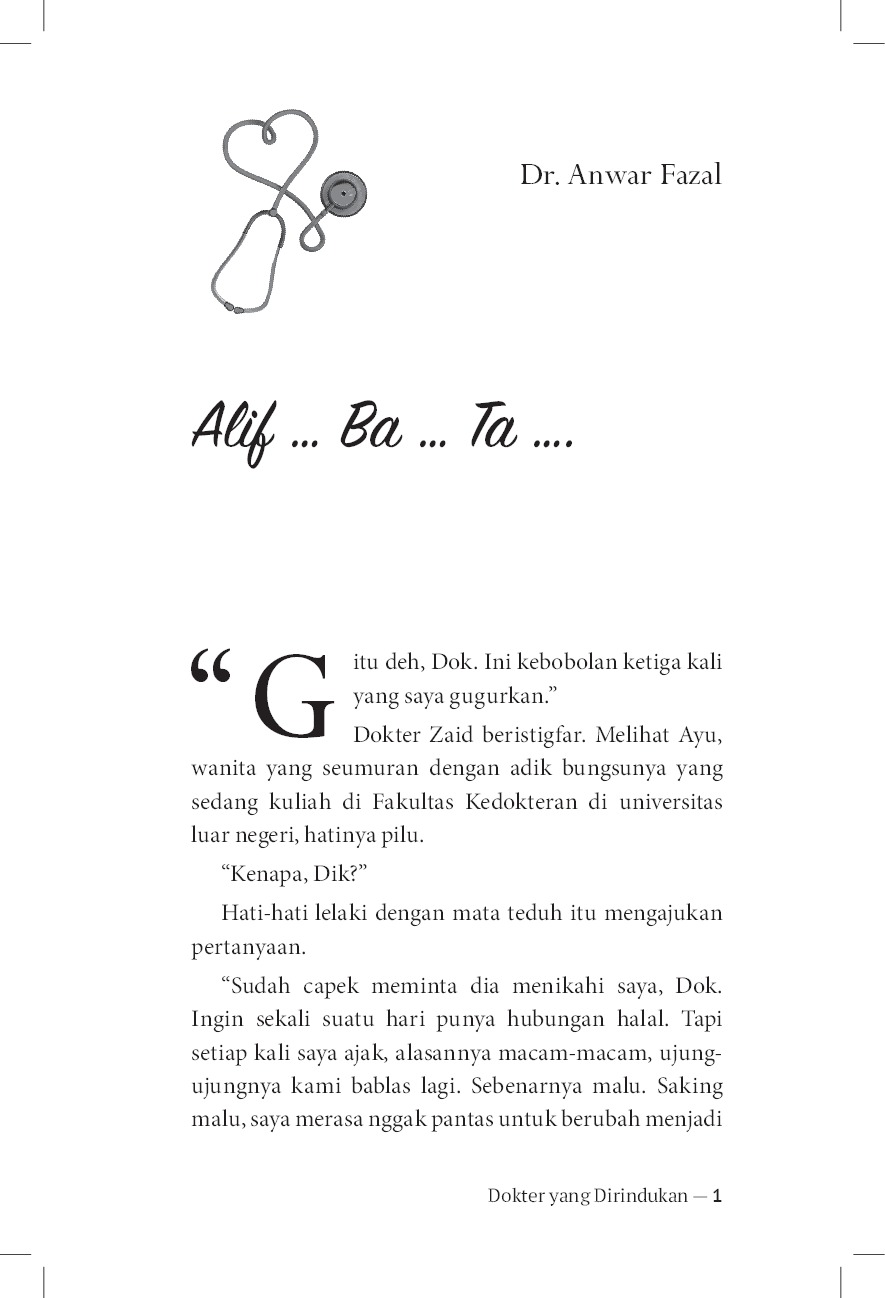 Home / buku / Dokter Yang Di Rindukan