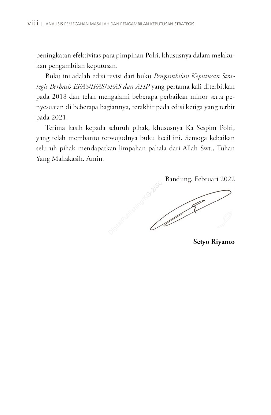 home buku analisis pemecahan masalah dan pengambilan keputusan strategis