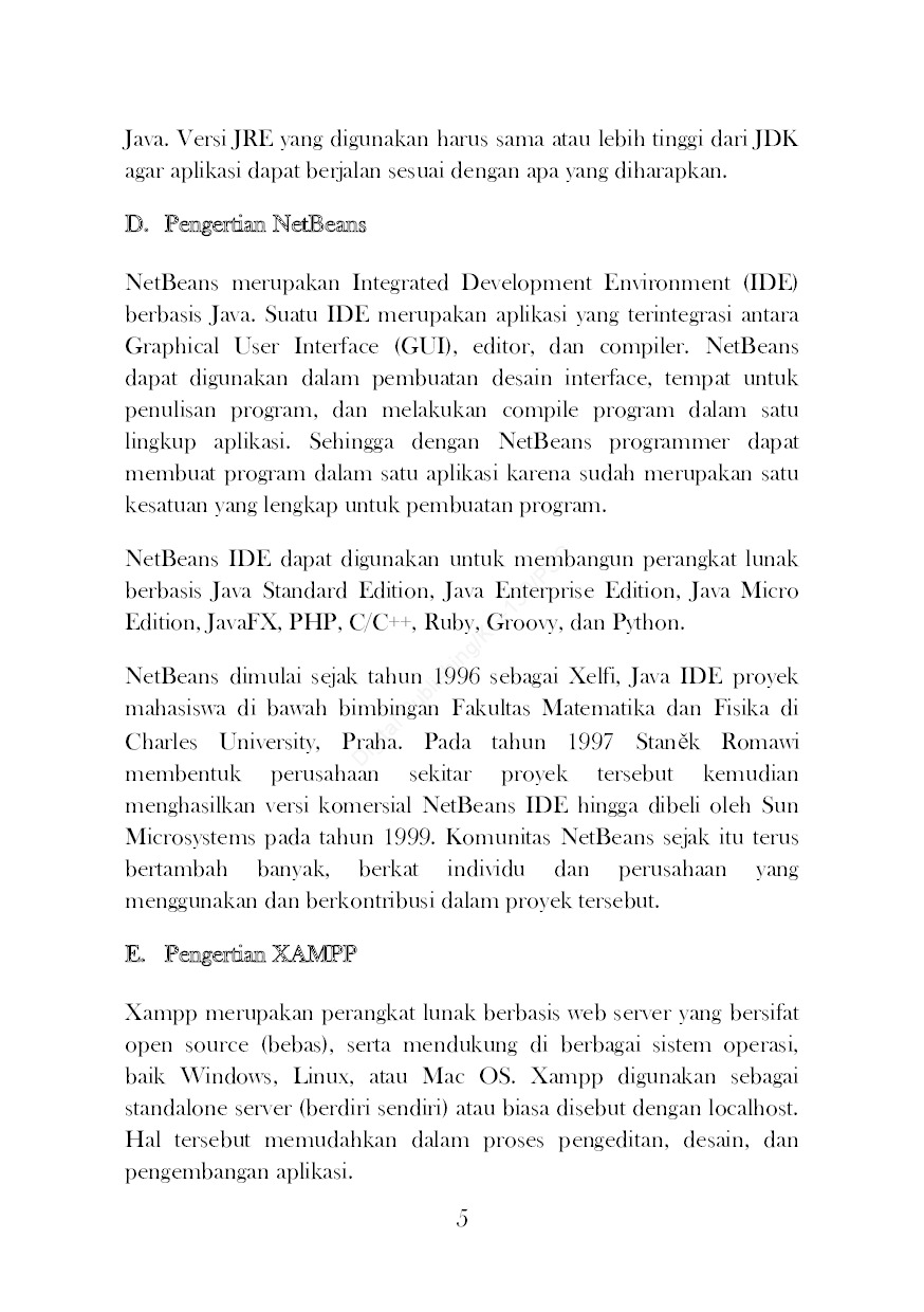 Jual Buku PEMBUATAN APLIKASI UNTUK BISNIS PEGADAIAN DENGAN JAVA ...