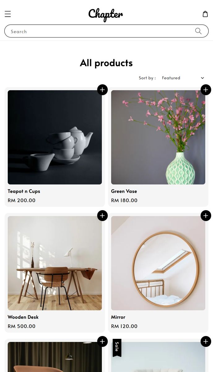 Chapter | Beautiful Themes | EasyStore