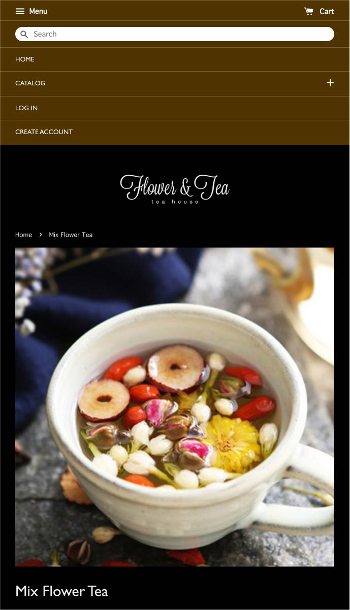 Flower & Tea House | Beautiful Themes | EasyStore