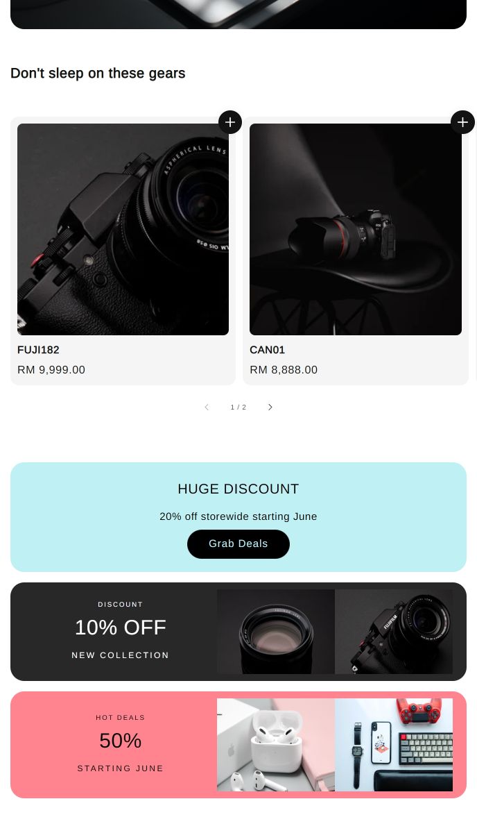 Gizmos | Beautiful Themes | EasyStore