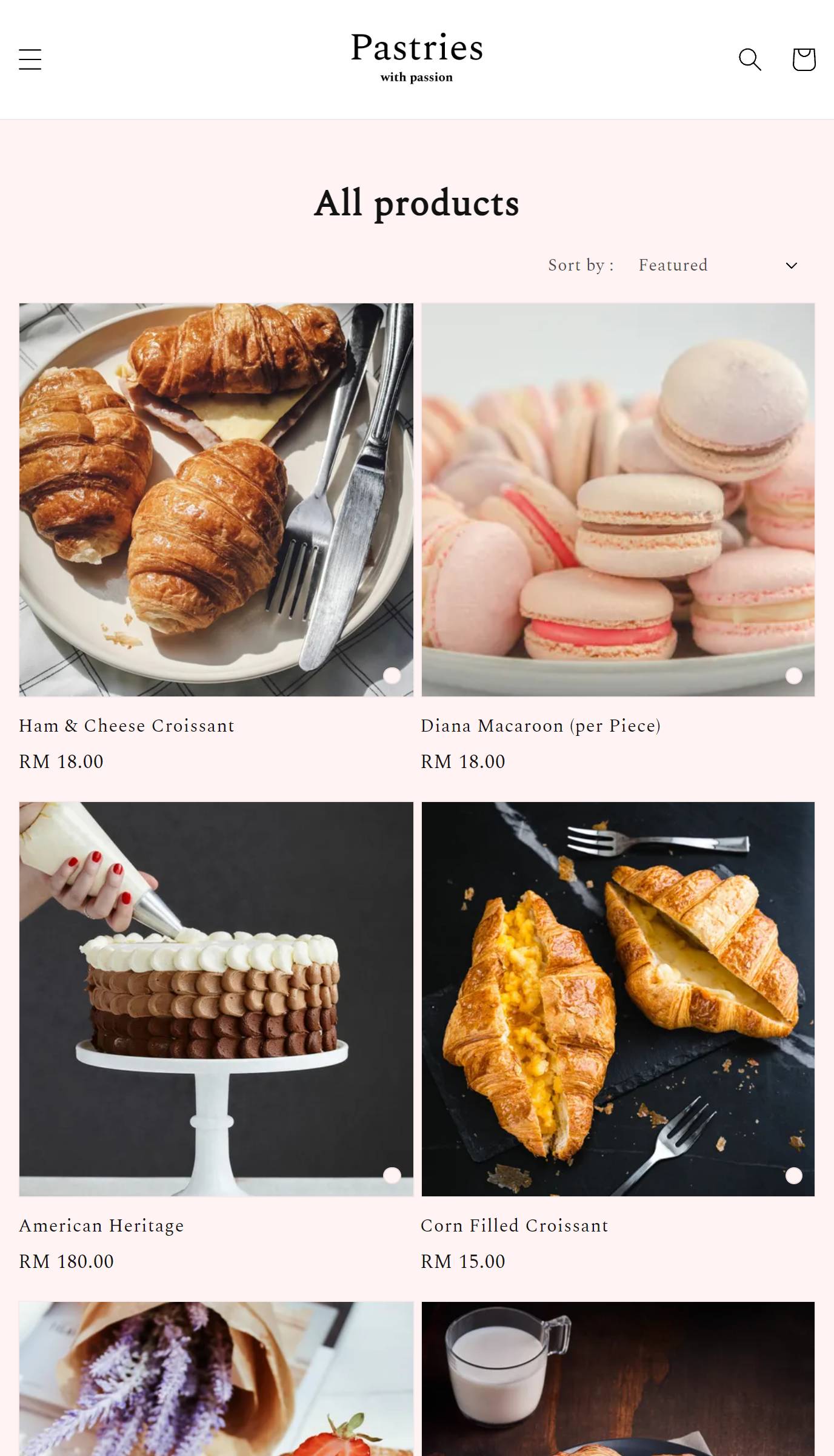 Pastries | Beautiful Themes | EasyStore