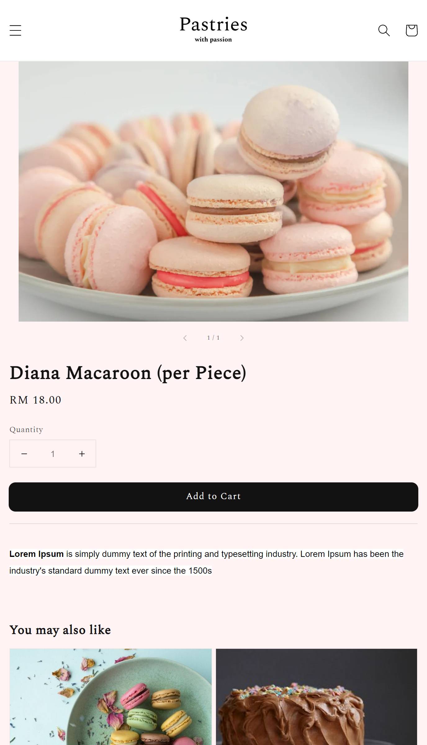 Pastries | Beautiful Themes | EasyStore