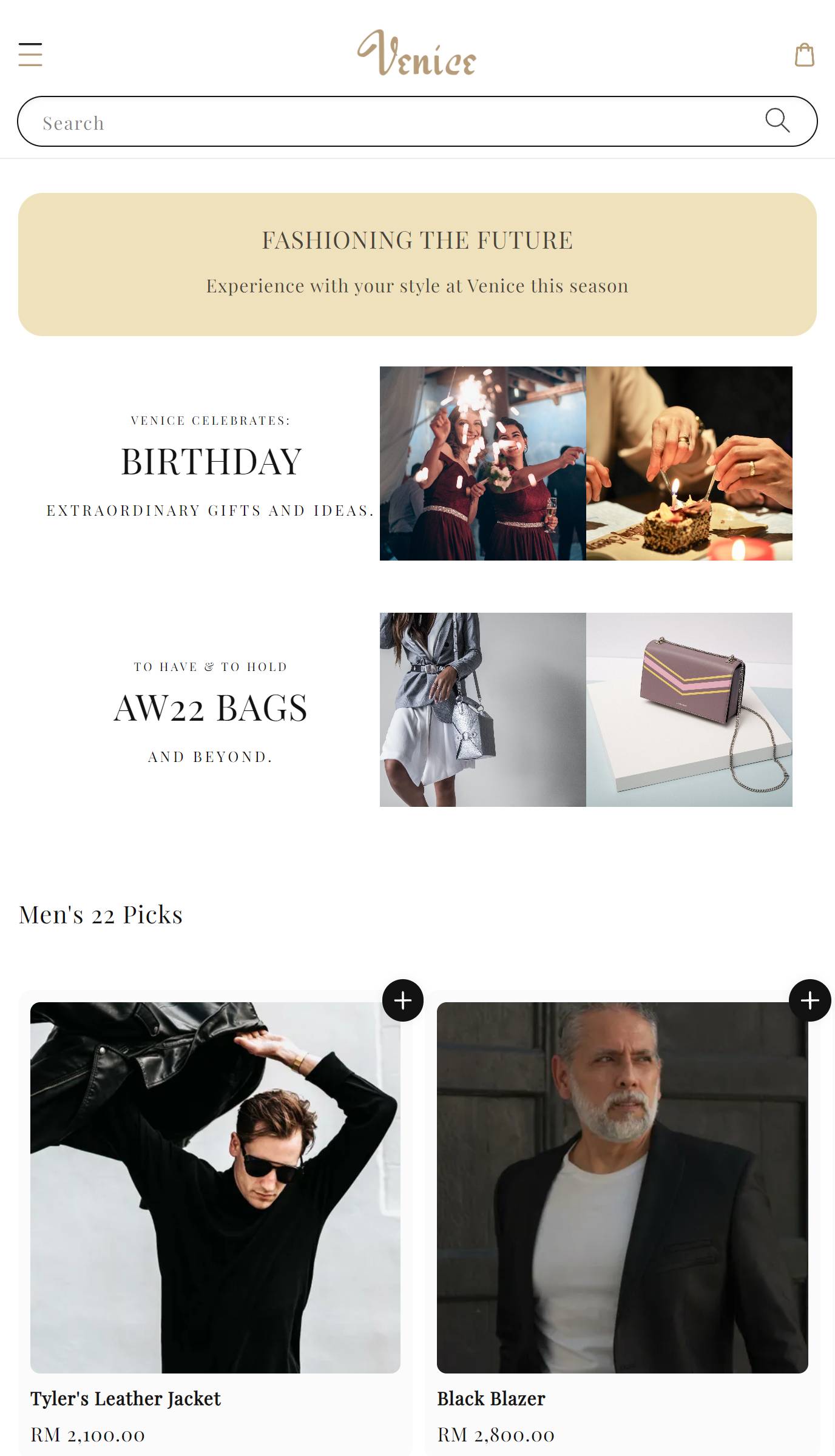 Venice | Beautiful Themes | EasyStore