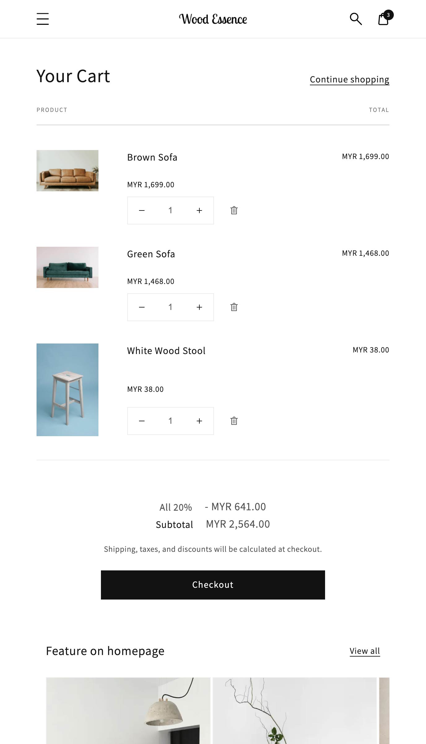 Wood Essence | Beautiful Themes | EasyStore