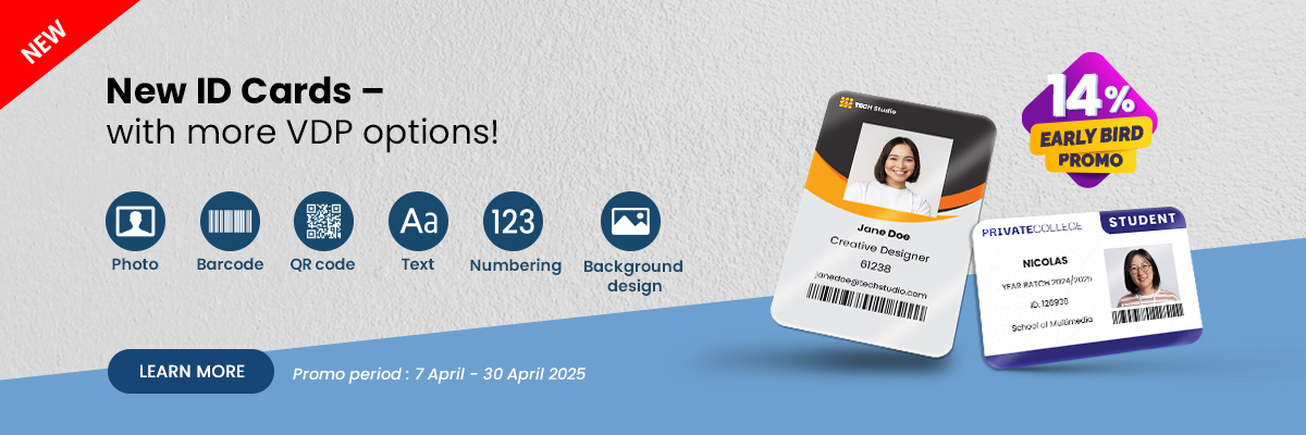 New ID Cards – with more VDP options!