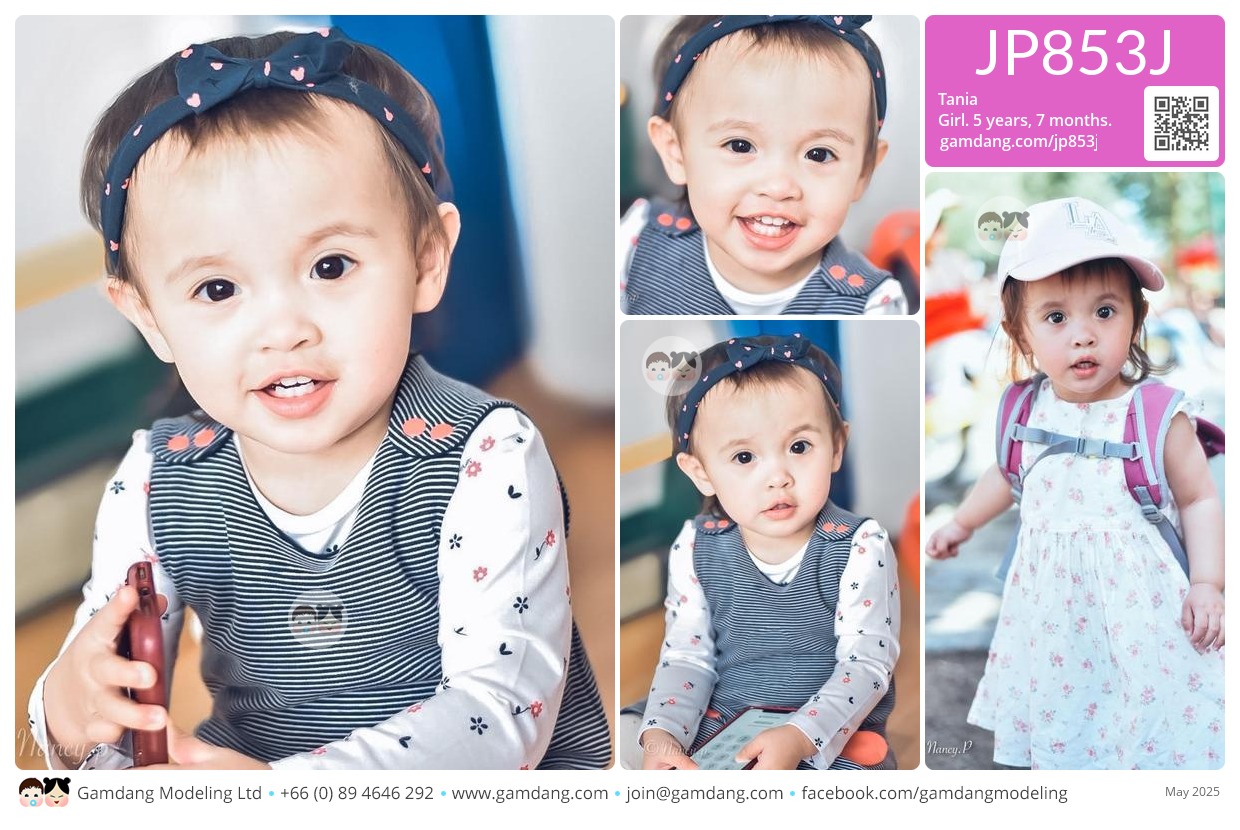 Girls 1-3 years | Our Models | GamDang Modeling Agency, Thailand