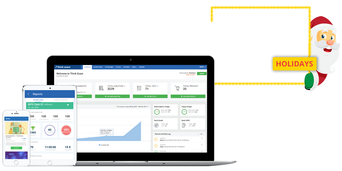 Online Exam Software to Create Exams | Online Tests | Test Creation ...