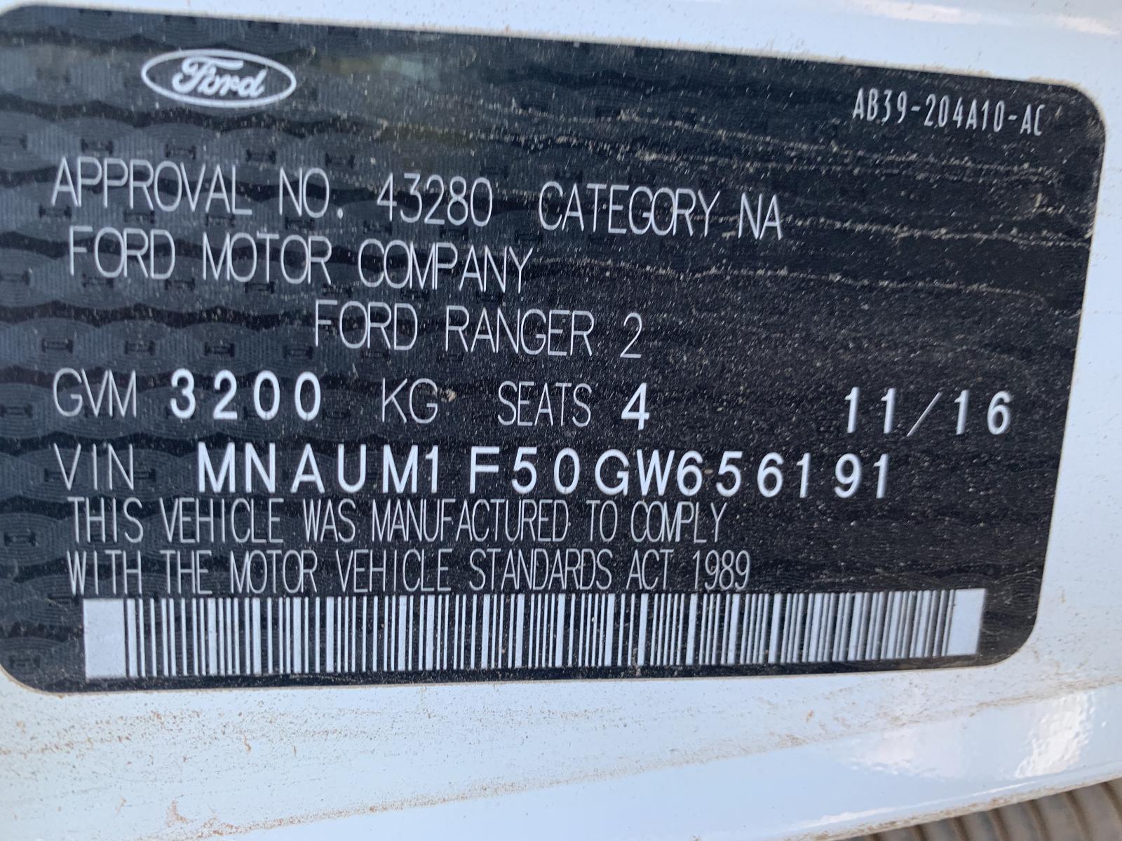 Fuse Box Ranger Ford 2016