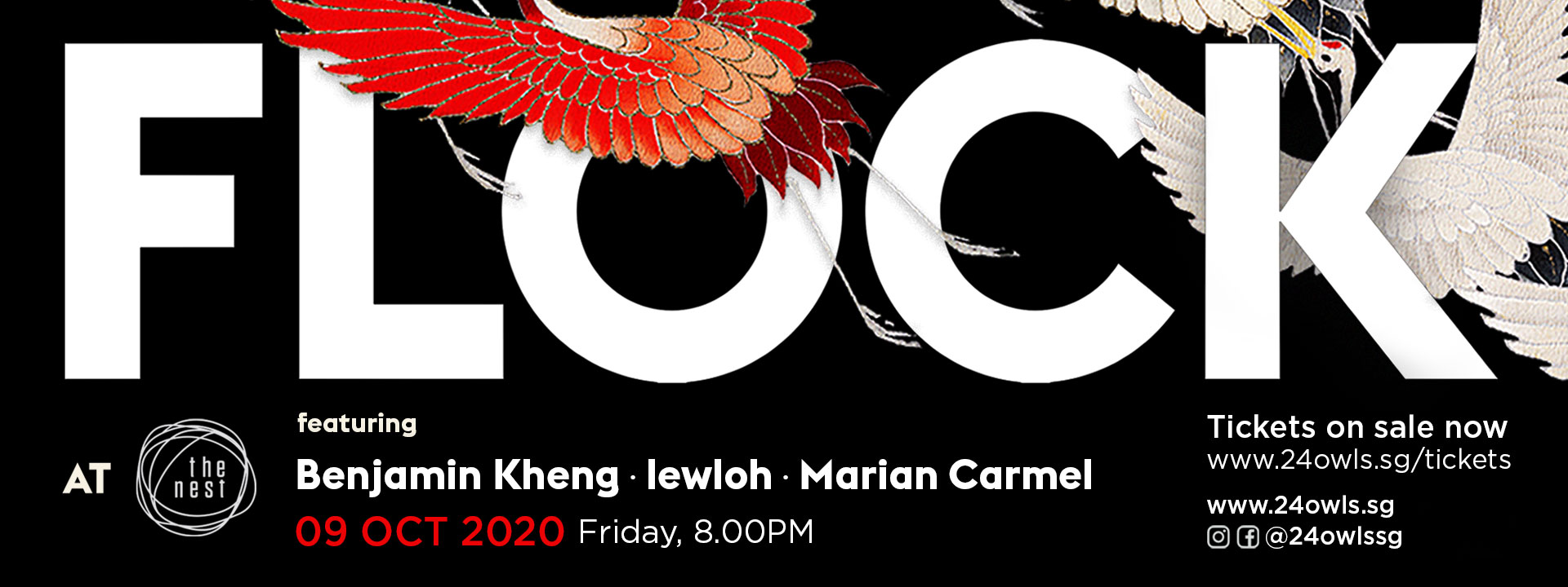 ‘Flock at the Nest’ online music event presents original music