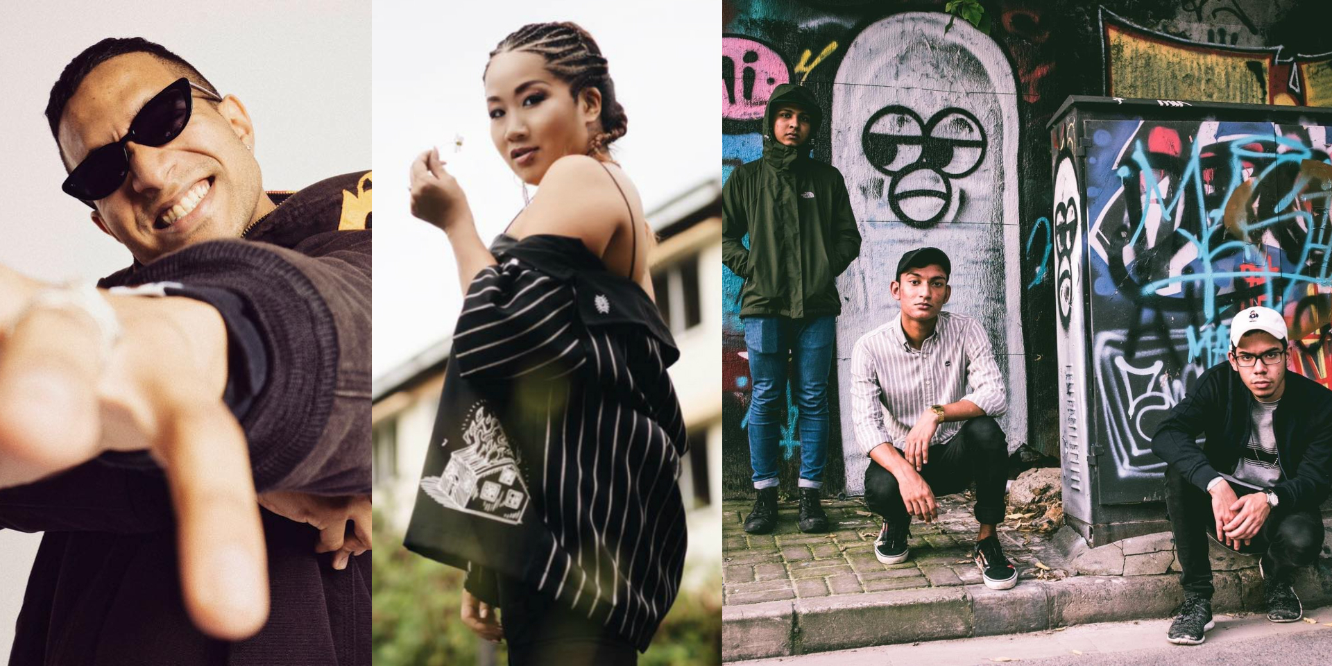 Discover hip hop from Singapore with music from Yung Raja, Masia One,