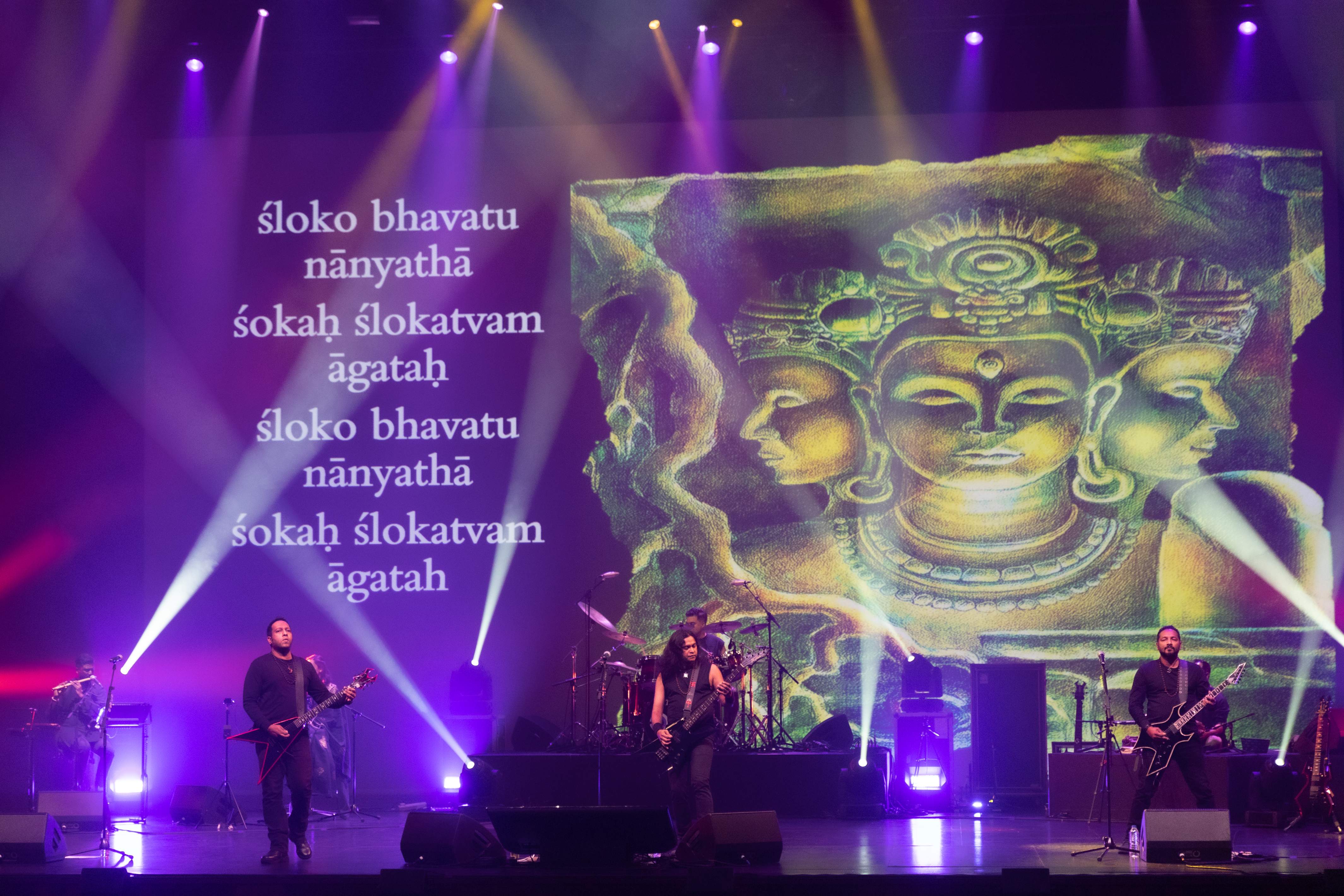 Rudra presented an avant-garde matrimony of Indian classical music and