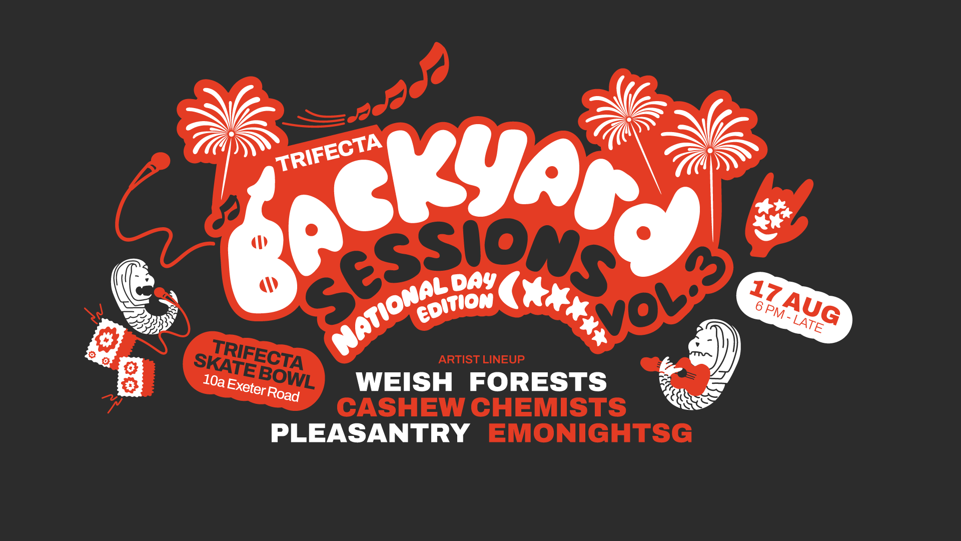 TRIFECTA Backyard Sessions Vol. 3 features Forests, weish, Cashew