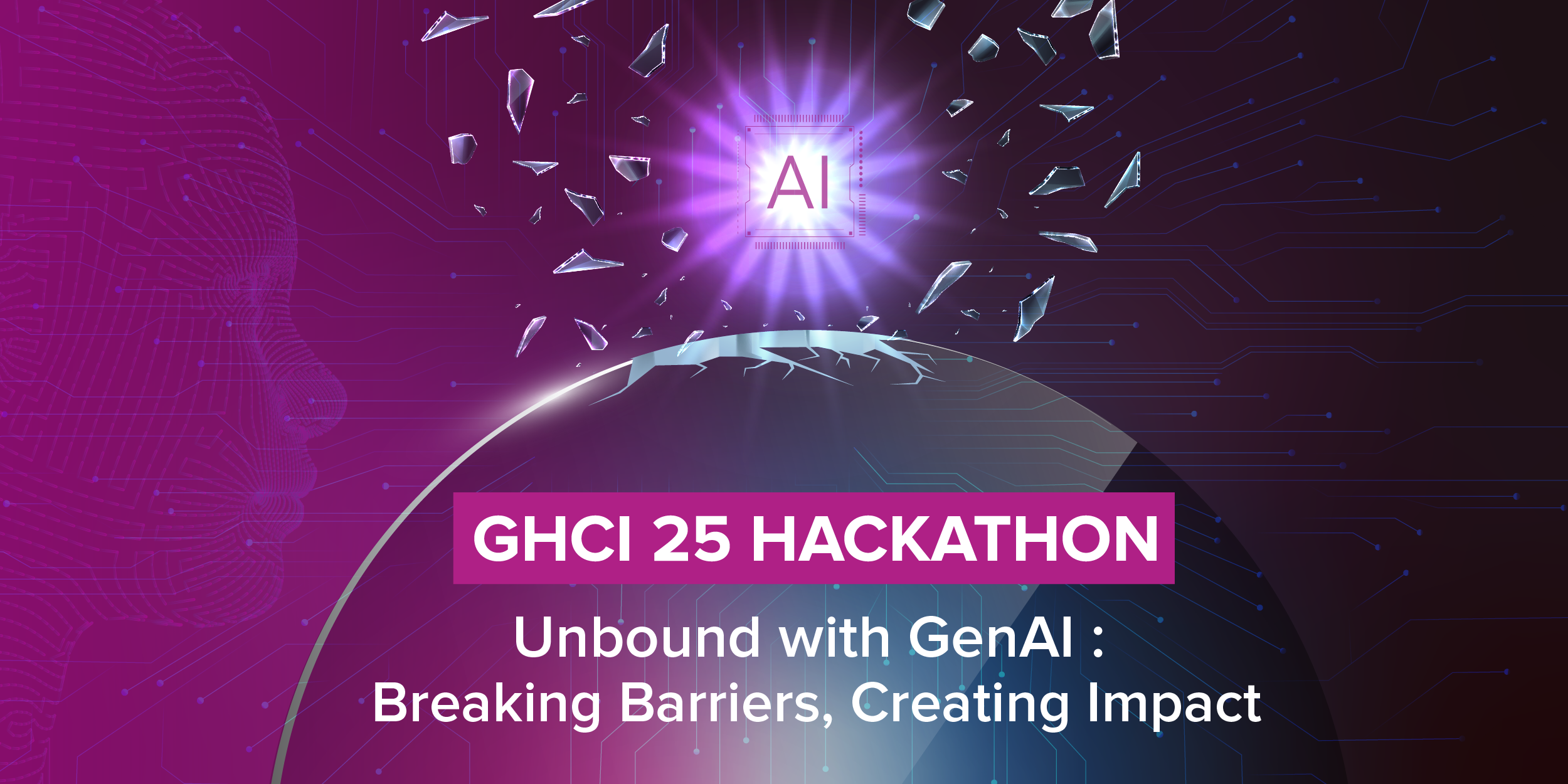 AnitaB.org India GHCI 25 Hackathon | Unbound with GenAI: Breaking Barriers, Creating Impact ...