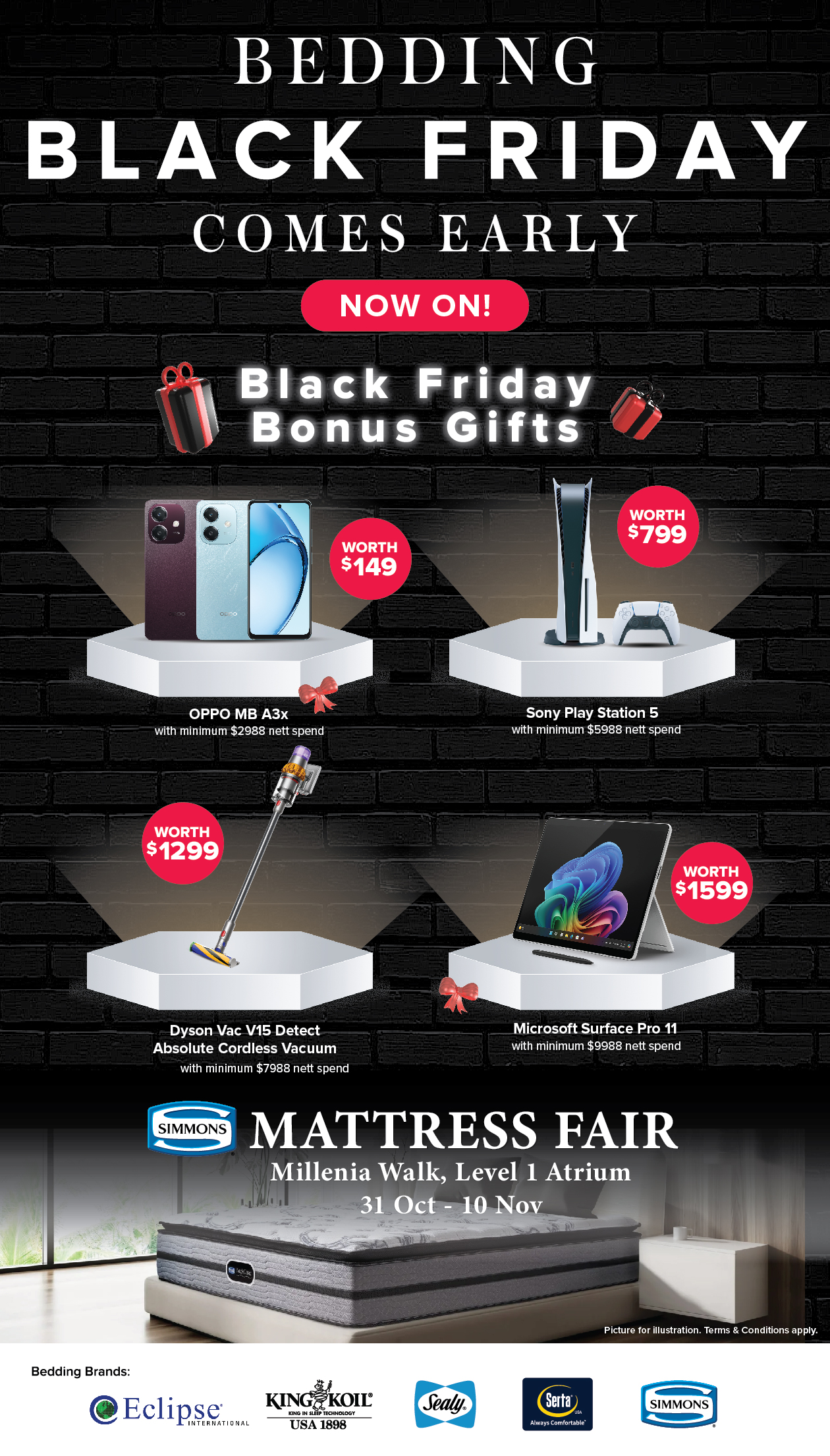 Bedding Black Friday Comes Early 2024 | Harvey Norman Singapore