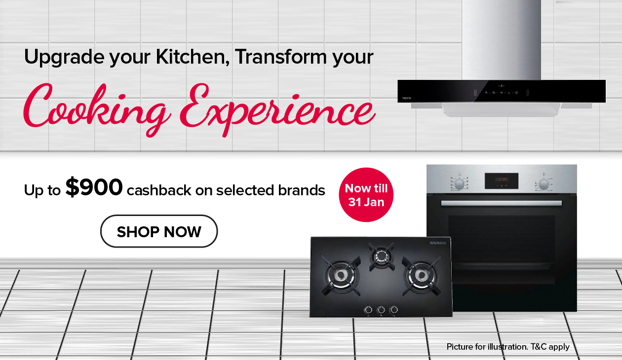 Home Appliances Cooking Campaign | Harvey Norman Singapore