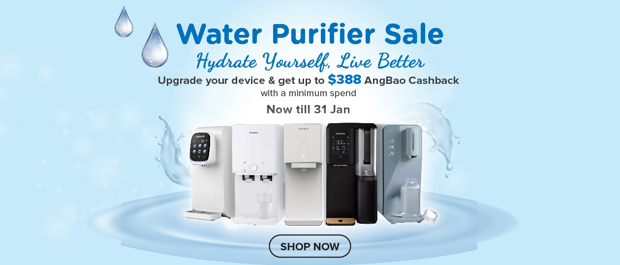 Water Purifier January Promotion | Harvey Norman Singapore