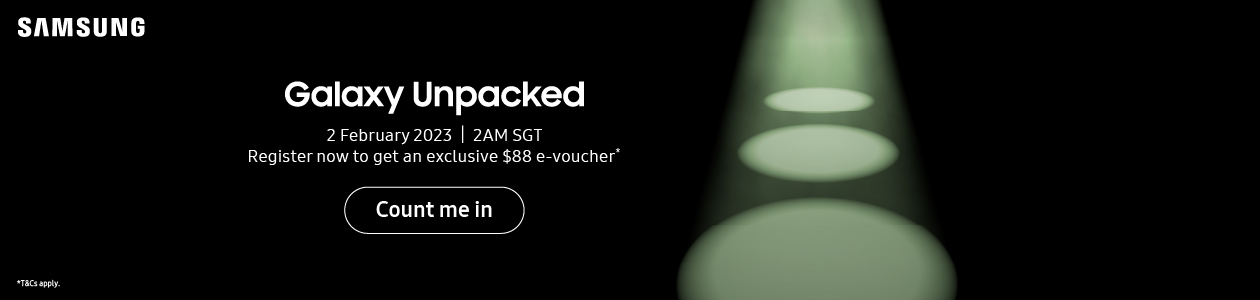 Samsung Diamond Handraiser | Harvey Norman Singapore