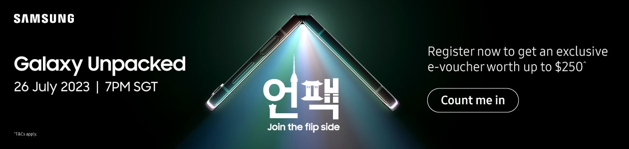 Samsung Handraiser | Harvey Norman Singapore