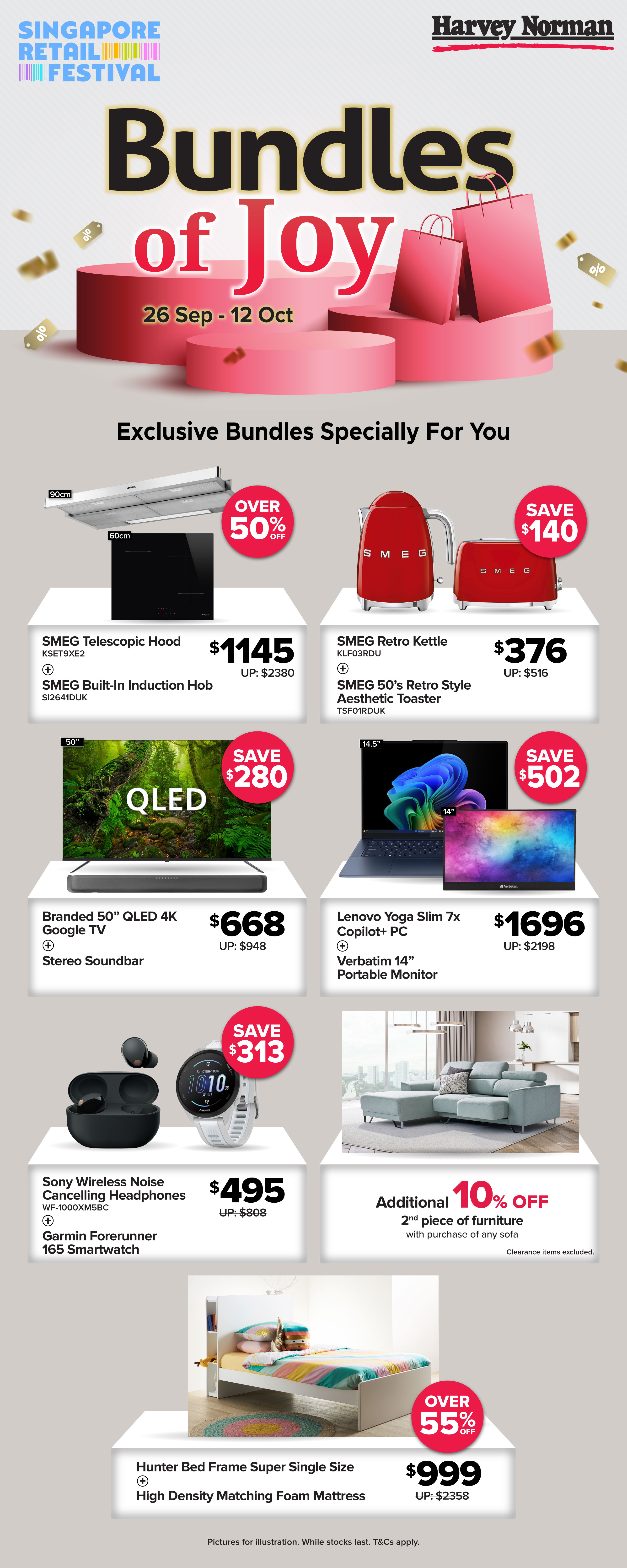Singapore Retail Festival - Bundles of Joy | Harvey Norman Singapore