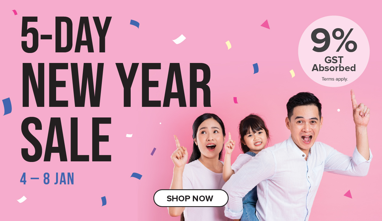5 Days New Year GST Absorbed IT | Harvey Norman Singapore