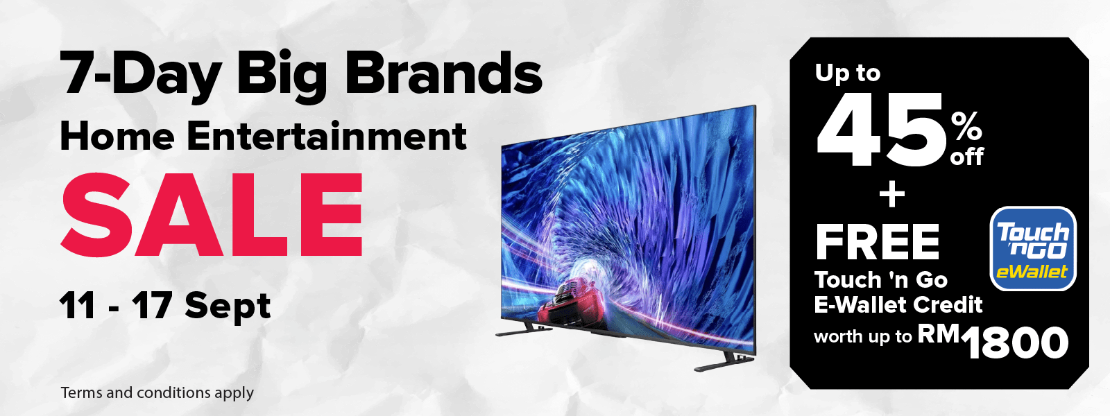 7-Day Big Brands Home Entertainment Sale | Harvey Norman Malaysia